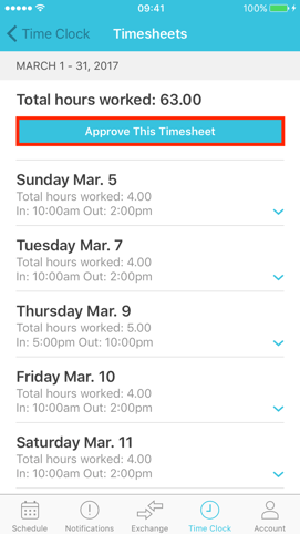 How to View Your Timesheets